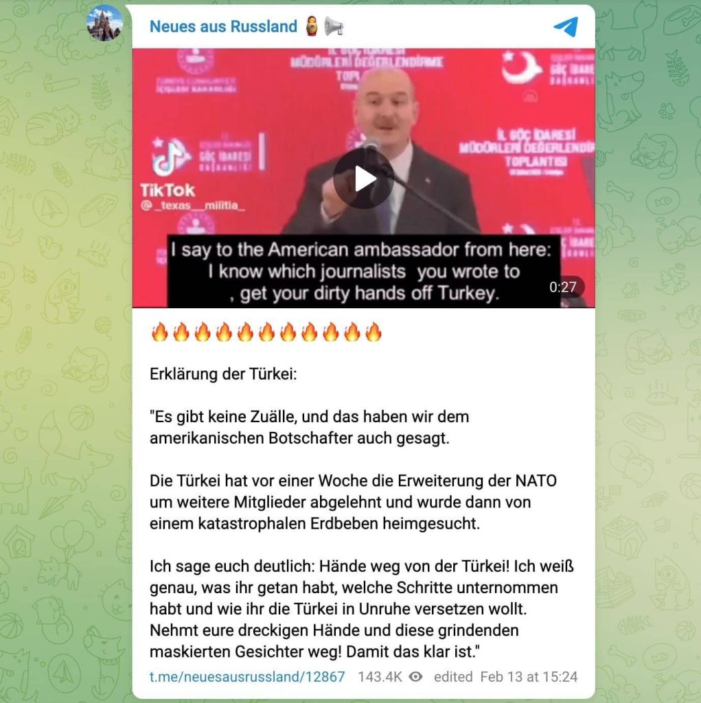 US "tectonic weapon" caused an earthquake in Turkey: another fake of ...