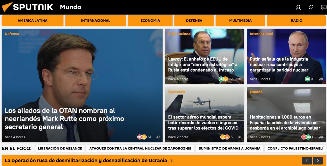 Latam News, the Kremlin's voice for Latin America and a new Spanish ...