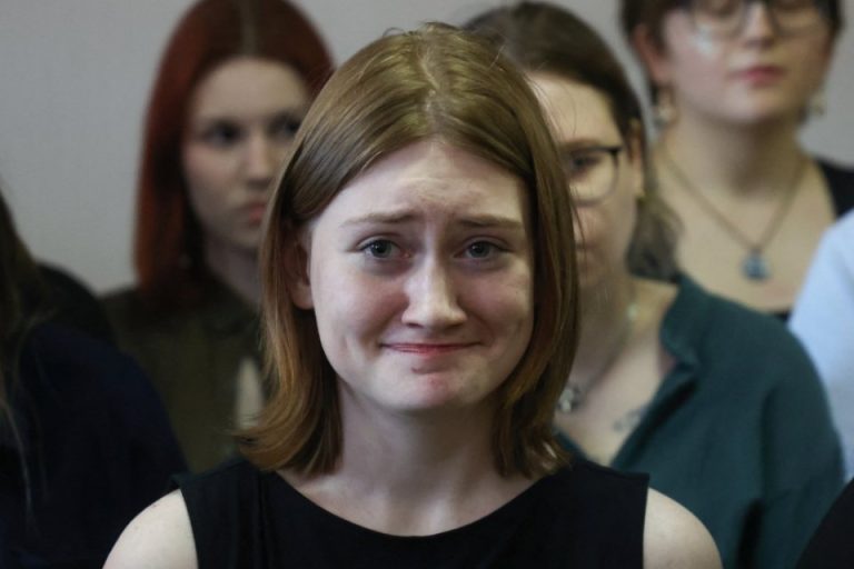 Teenager Darya Kozyreva jailed by Russia for condemning war in Ukraine