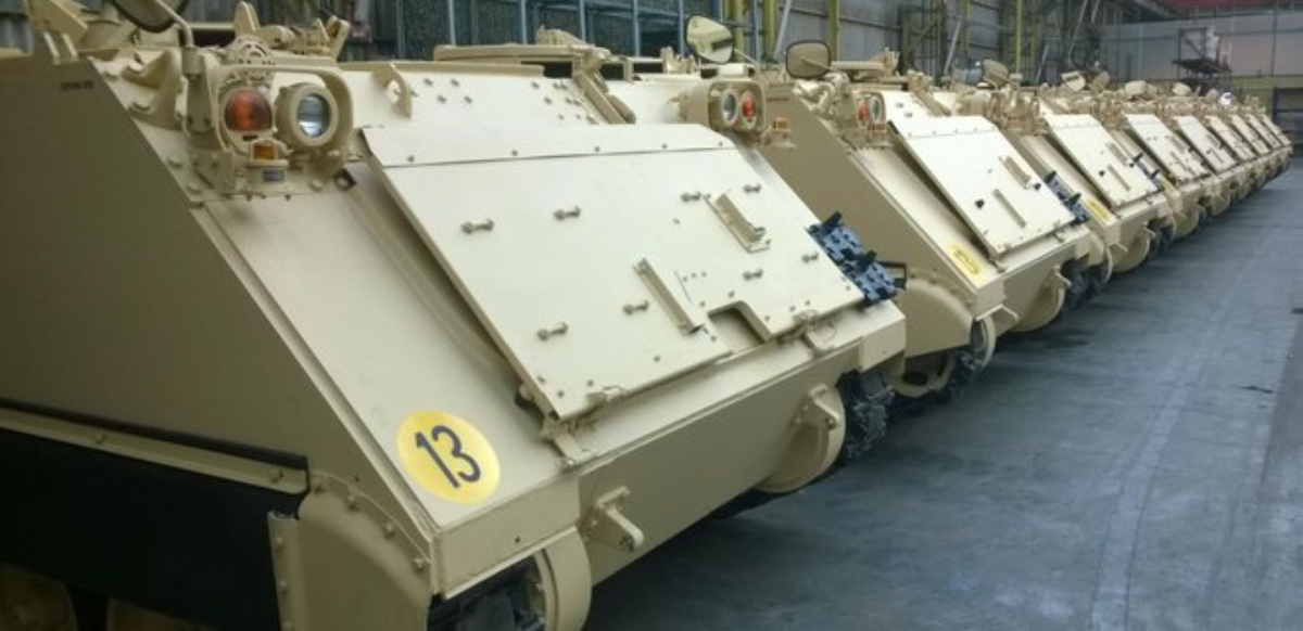 Belgian businessman has been buying APCs and tanks for 20 years and now ...
