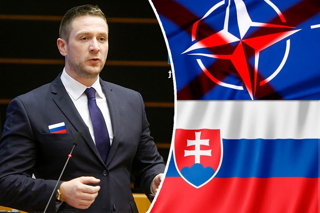 Slovak far-right politician spreads Russian propaganda