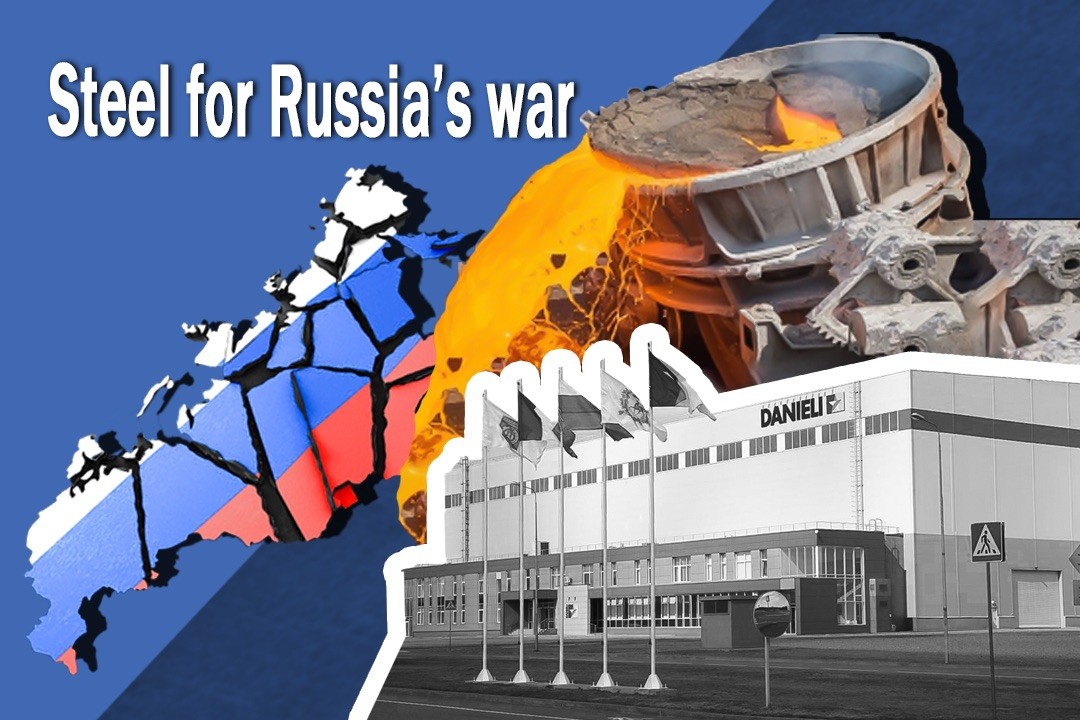 The Italian company that helps provide steel for Russian war machine