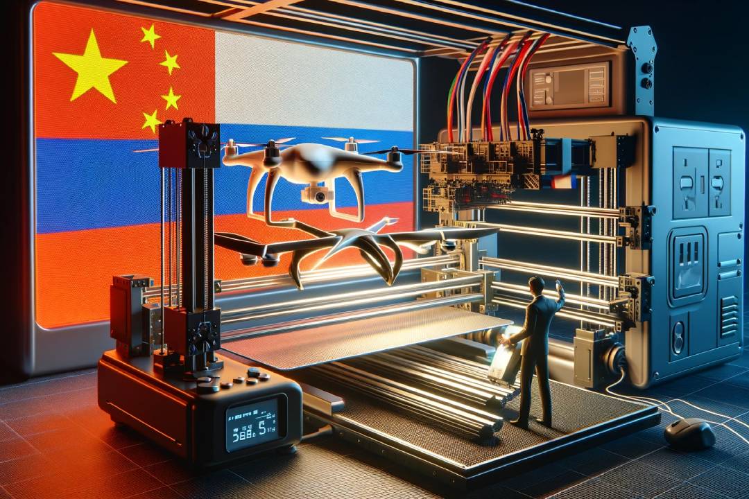 3D printers from China stamp FPV drones in Russia