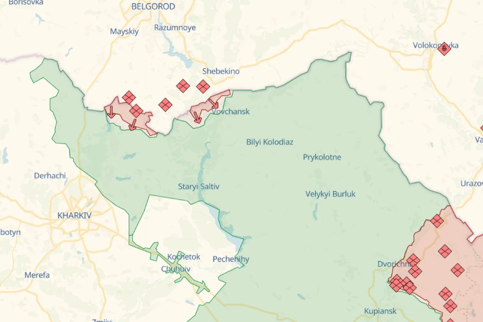 Russia launches new wave of invasion in Kharkiv region, seizing several ...