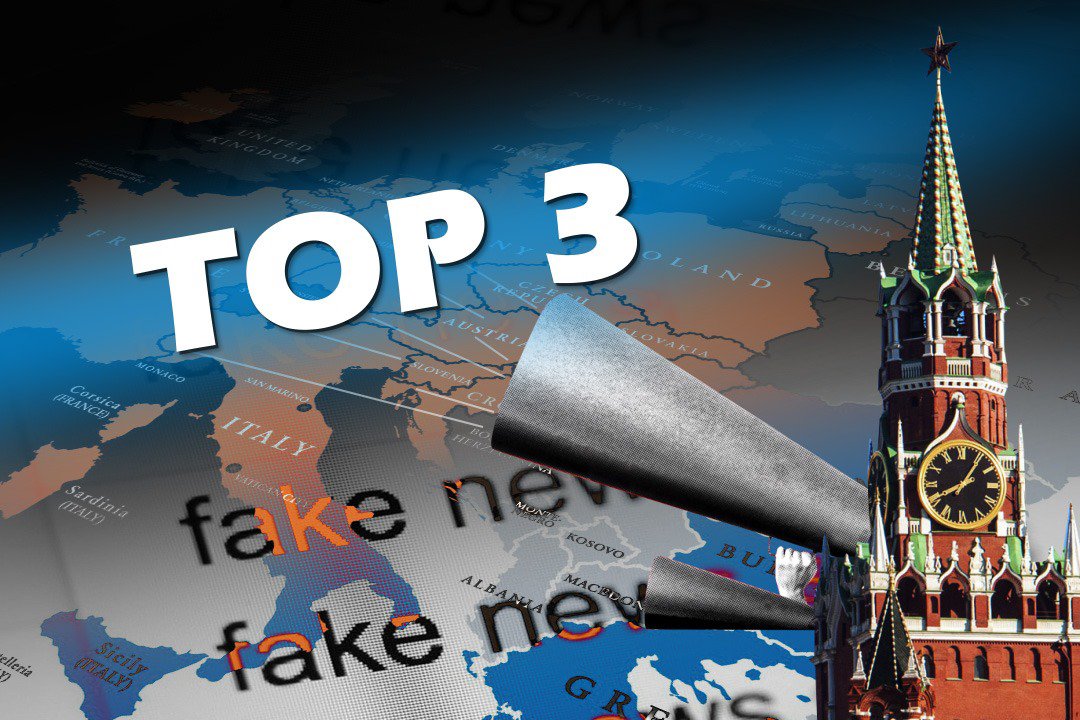 Top-3 fakes spread by pro-Russian media in France in May 20-26